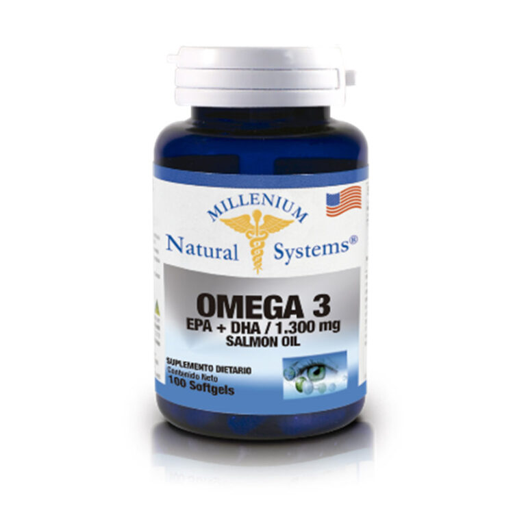 Omega 3 x 1300 mg (100 sg.) Millenium Natural Systems - Misnaturales
