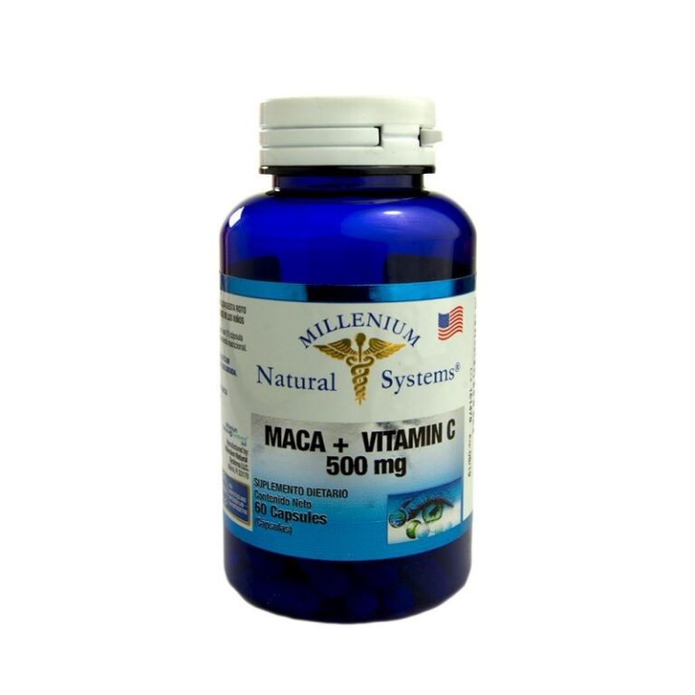 Maca 500 MG (60 cápsulas) Millenium Natural Systems - Misnaturales