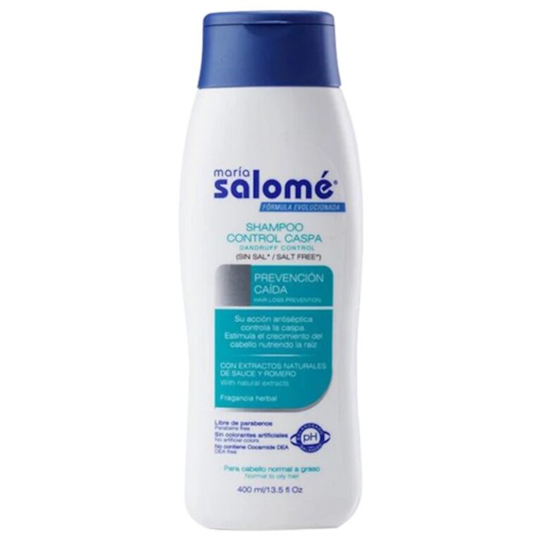 Shampoo Control Caspa Sin Sal (400 ml.) Salomé - Misnaturales